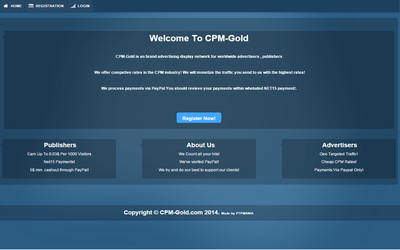 CPM-Gold Review - CPM Network | ADSWikia