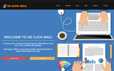 Ad Click Wall Review - CPC Network | ADSWikia