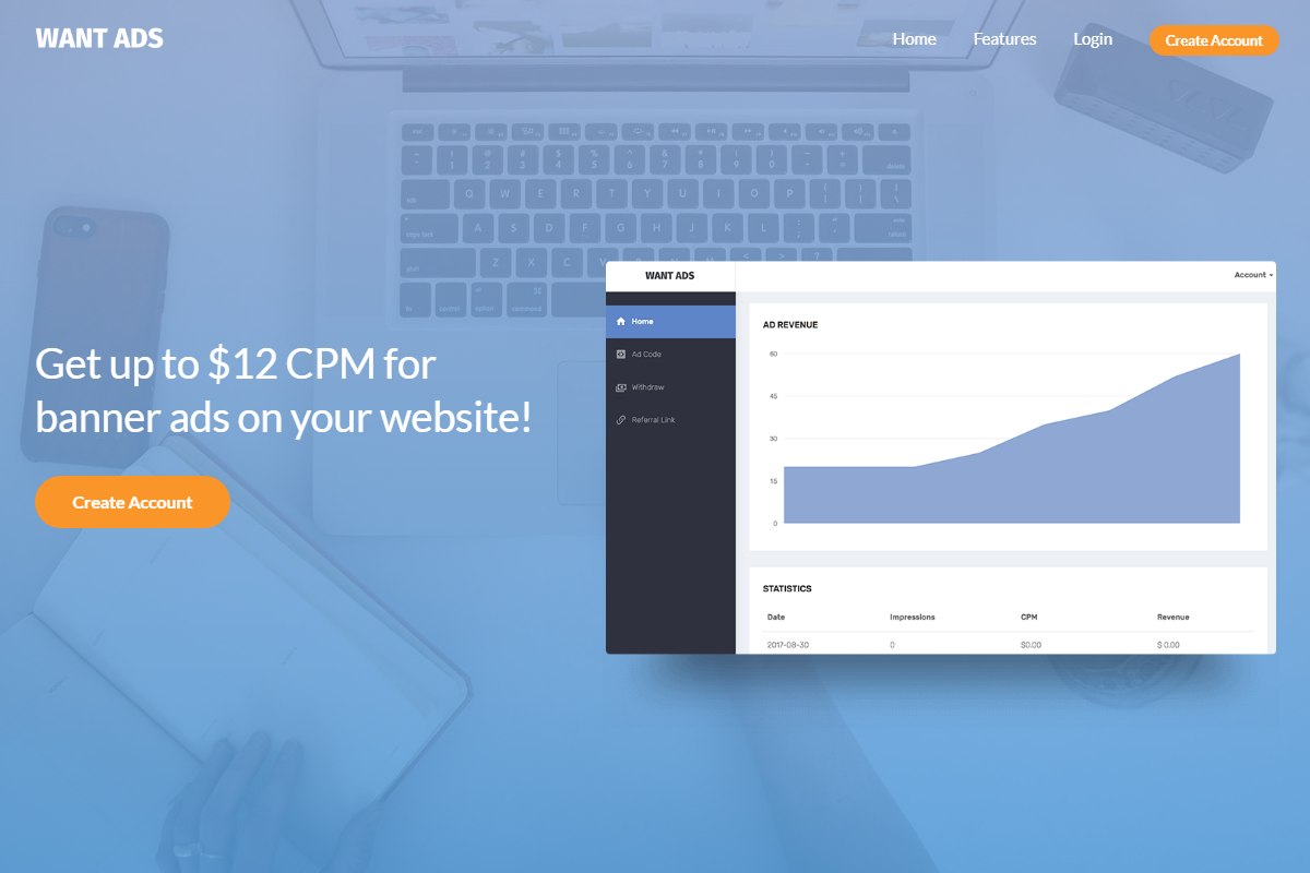 want-ads Review - CPM Ad Network | ADSWikia