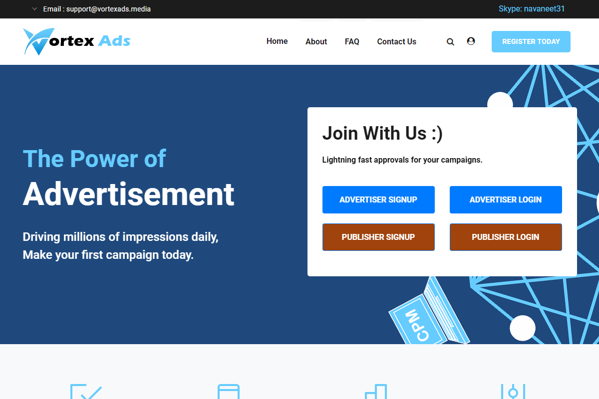 Vortex Ads Review - CPM Network | ADSWikia