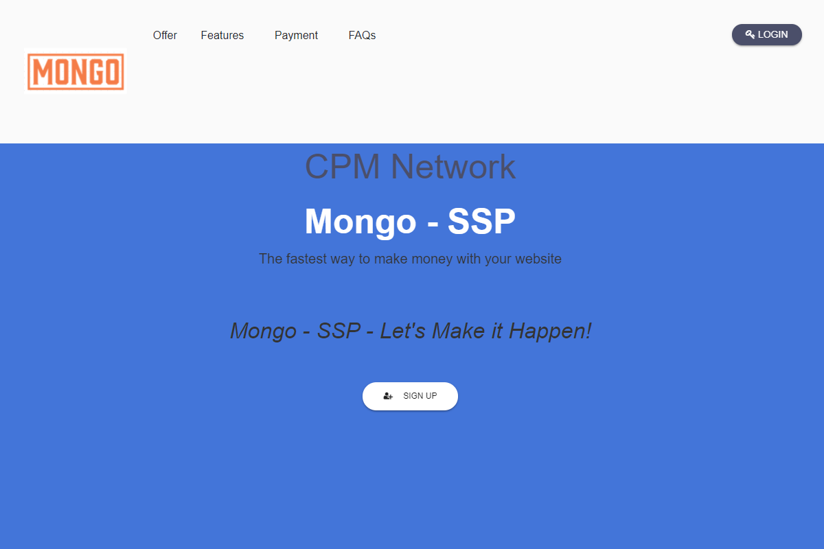 Mongo Review - CPM Network | ADSWikia