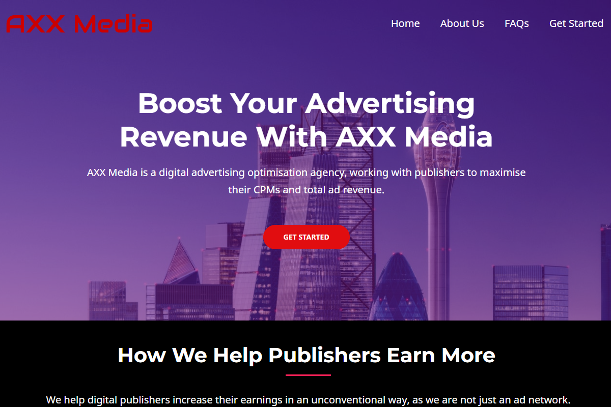 AXX Media Review - CPM Network | ADSWikia